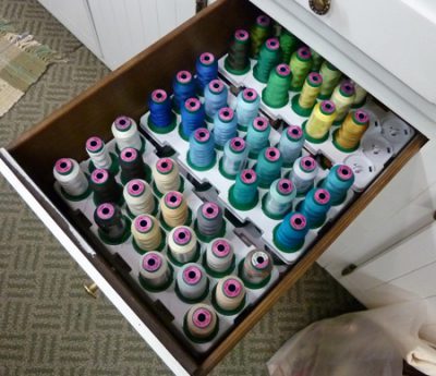 Thread Organization - Isacord Thread Trays - WeAllSew