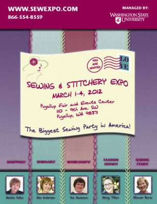 Join us at Sew Expo in Puyallup, March 1-4 - WeAllSew