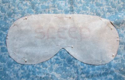How to Make a Sleep Mask - WeAllSew