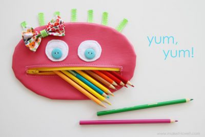 Cat Zipper Pouch Tutorial - WeAllSew