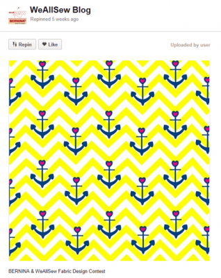 Congratulations to our BERNINA WeAllSew Fabric Design Contest Winners ...