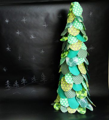 How to Make a Fat-Quarter Christmas Tree - WeAllSew