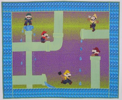 Four Approaches to a "Pipes and Piping" Quilt Challenge - WeAllSew