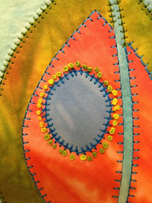 Hand Embroidery + Decorative Machine Stitches = Awesome Embellishment ...