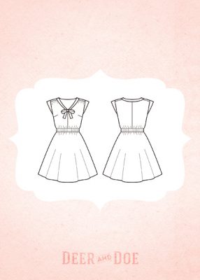 Indie Garment Pattern Tour, Week Two: Feminine Patterns - WeAllSew