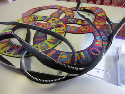 How to Use Zippers as Embellishments in Art Quilts - WeAllSew