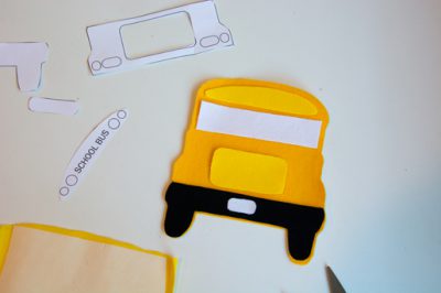 How to Make a School Bus Appliqué Tee or Dress - WeAllSew
