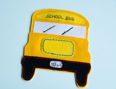 How to Make a School Bus Appliqué Tee or Dress - WeAllSew