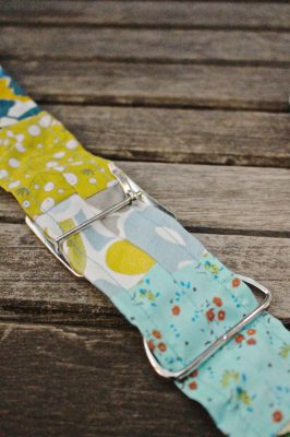 DIY Adjustable Patchwork Camera Strap - WeAllSew