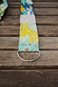 DIY Adjustable Patchwork Camera Strap | WeAllSew