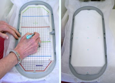 DIY Lace Insertion in the Mega Hoop - WeAllSew