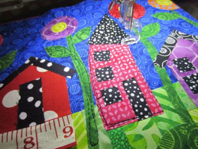 How to Make a Whimsy House Art Quilt - WeAllSew