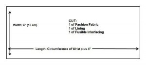 How to create a Cuff Bracelet | WeAllSew