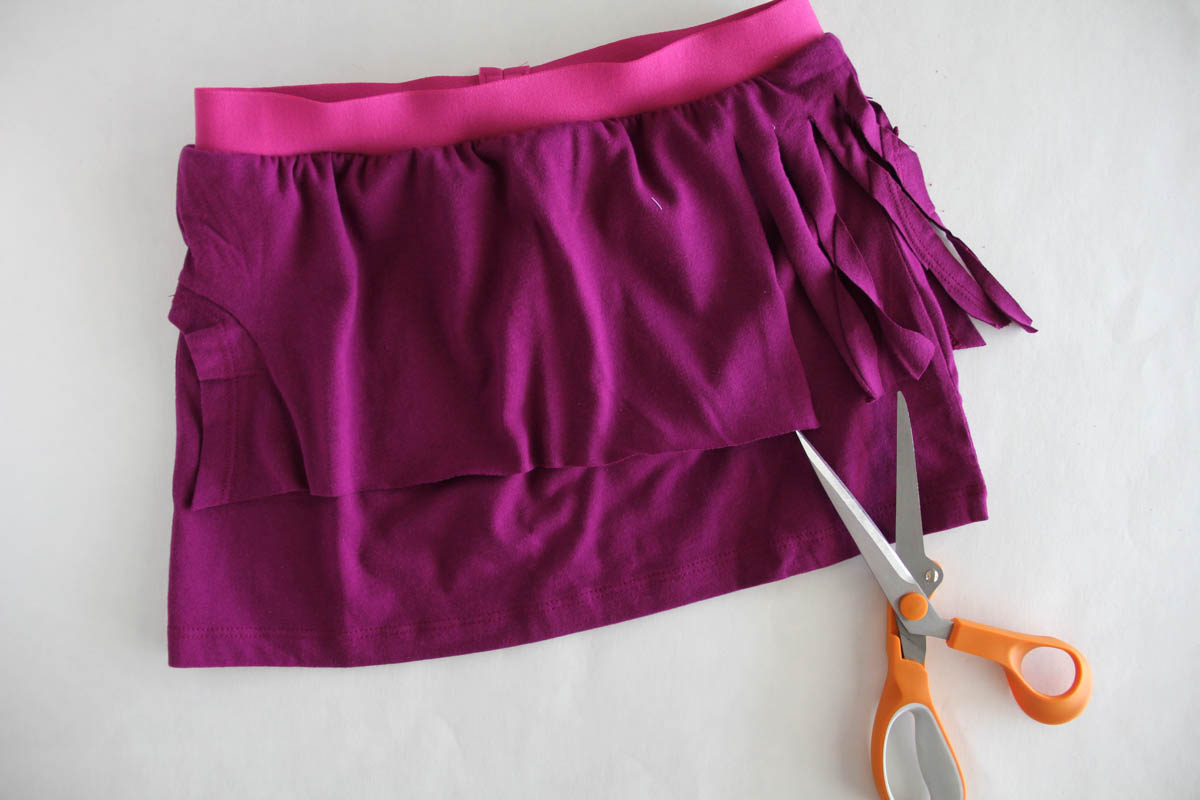 Fringe Skirt Sewing Tutorial-Fringe - WeAllSew