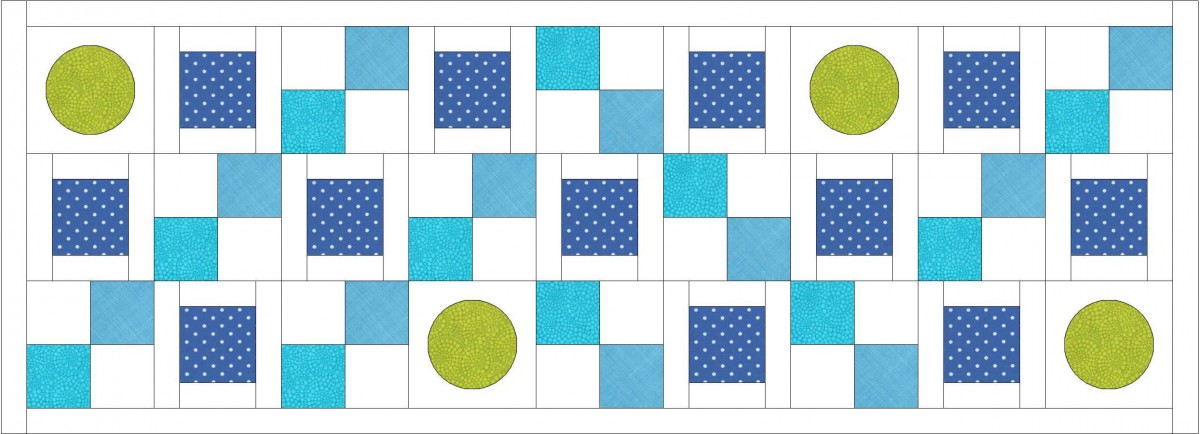 How to Sew a Summer Breeze Table Runner - WeAllSew