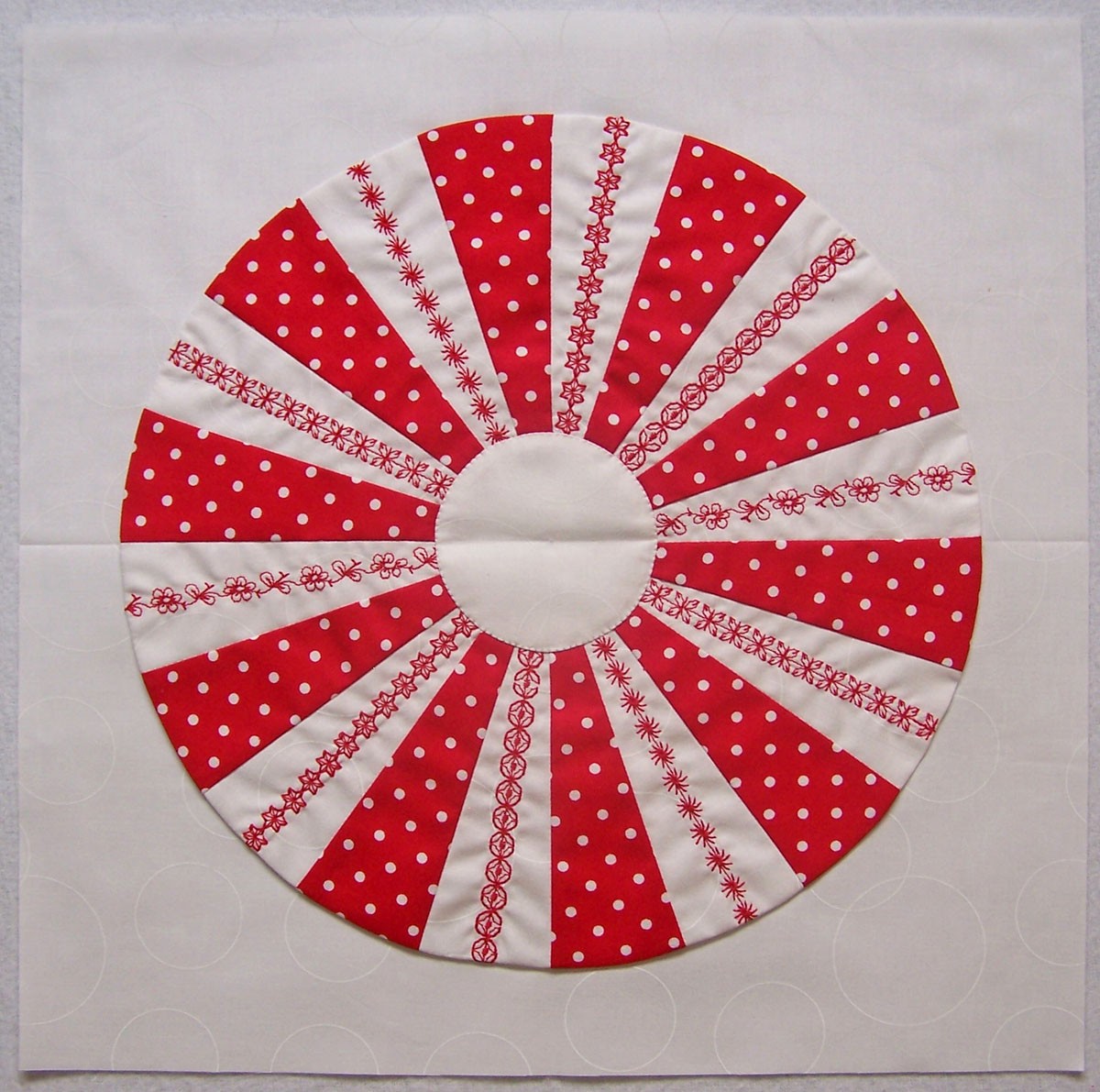 Peppermint Candy Pillow Tutorial - WeAllSew