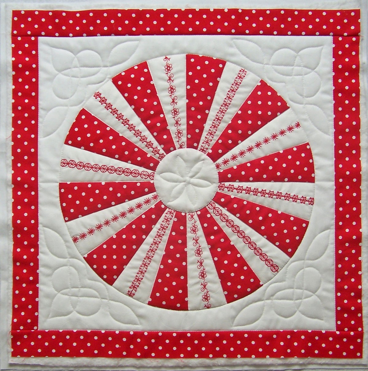 Peppermint Candy Pillow Tutorial - WeAllSew