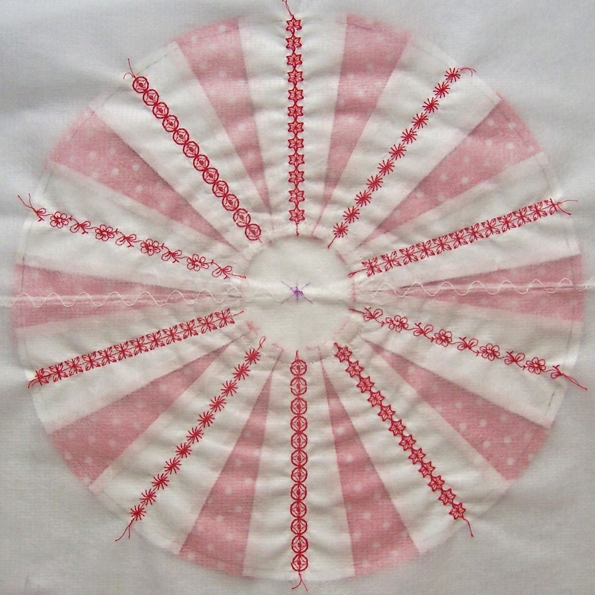 Peppermint Candy Pillow Tutorial - WeAllSew