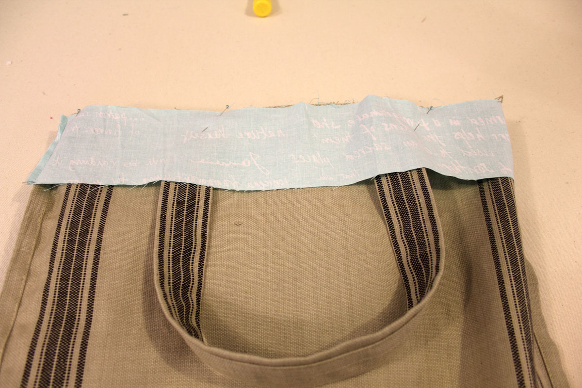 Rustic Tote Bag Tutorial - WeAllSew