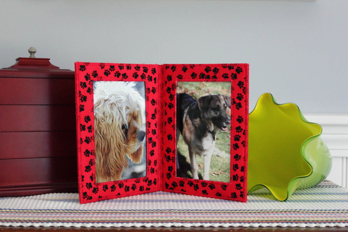Fabric Frames Tutorial - WeAllSew