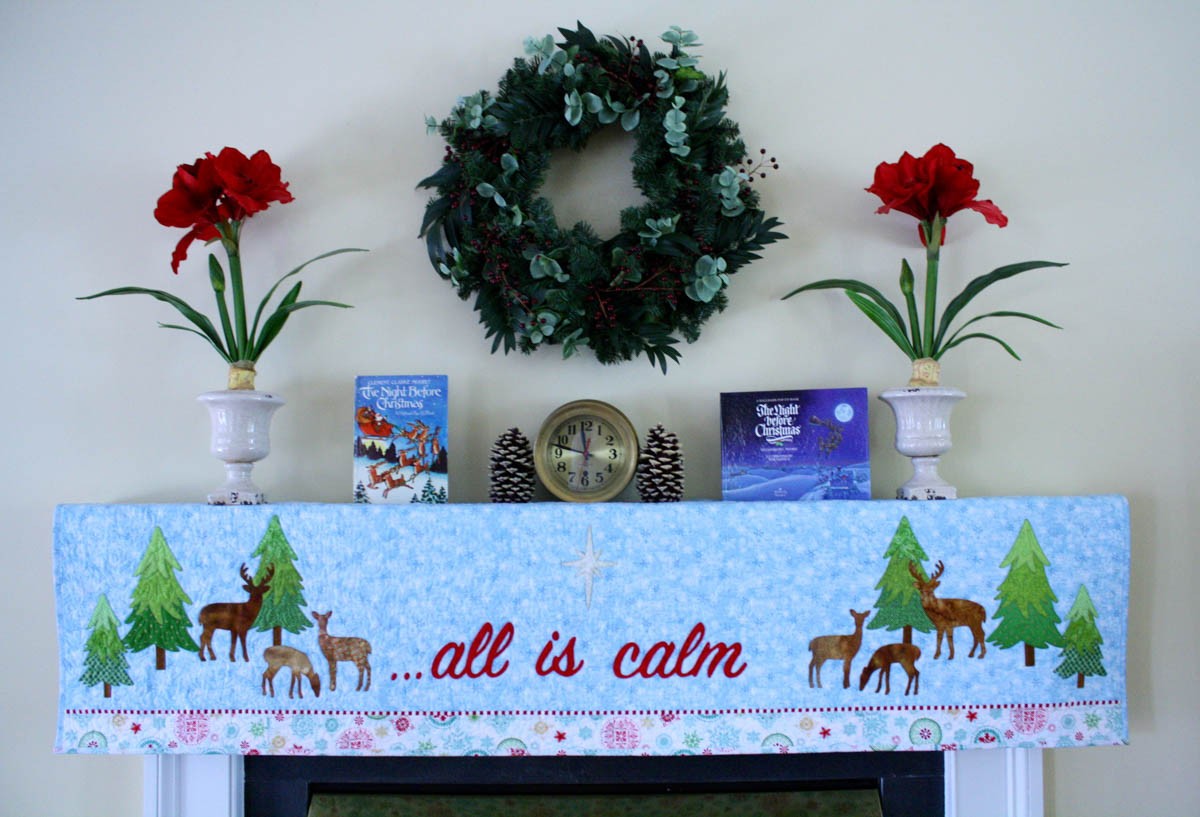 Mantel Cover - WeAllSew