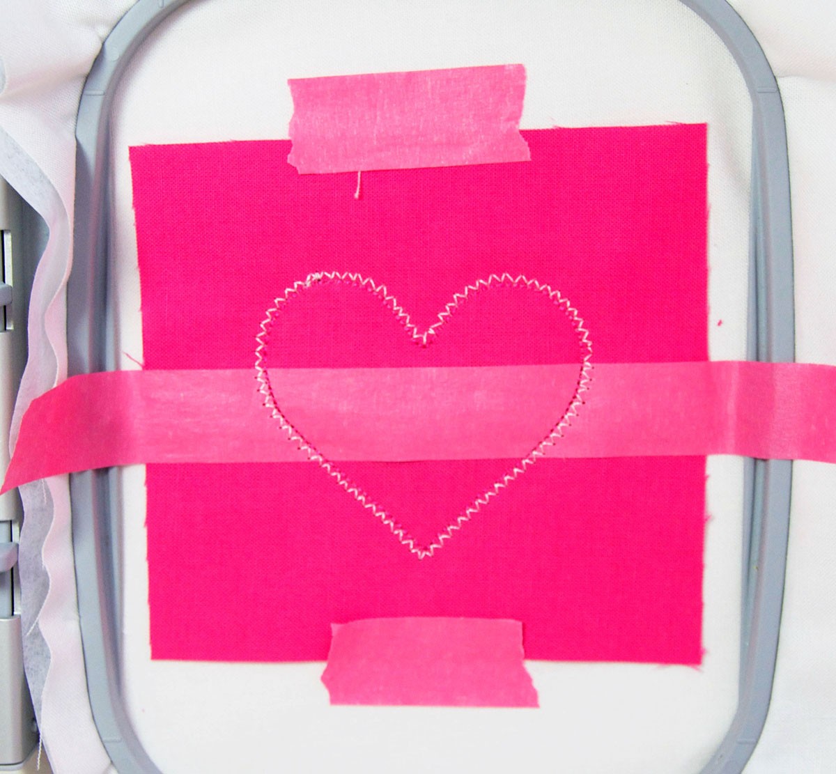 Embroidered Heart Pin and Free Embroidery Design - WeAllSew