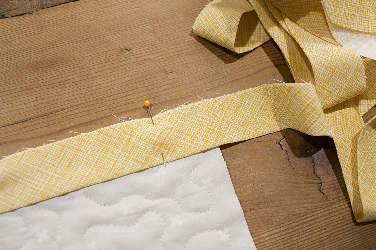 How to Bind a Quilt using Double Fold Binding - WeAllSew