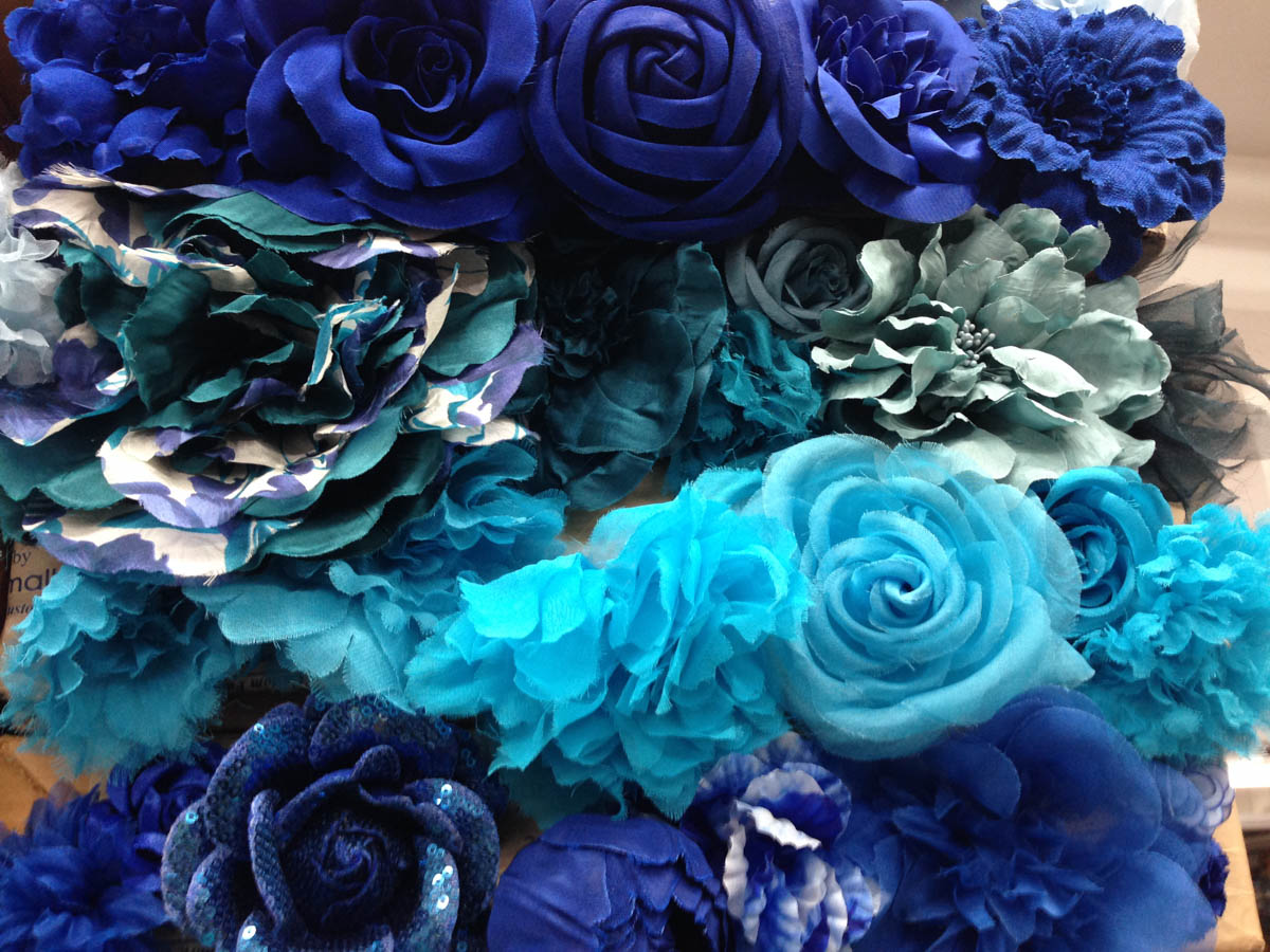 Textile Flowers Plus Free Fabric Flower Give-away - WeAllSew