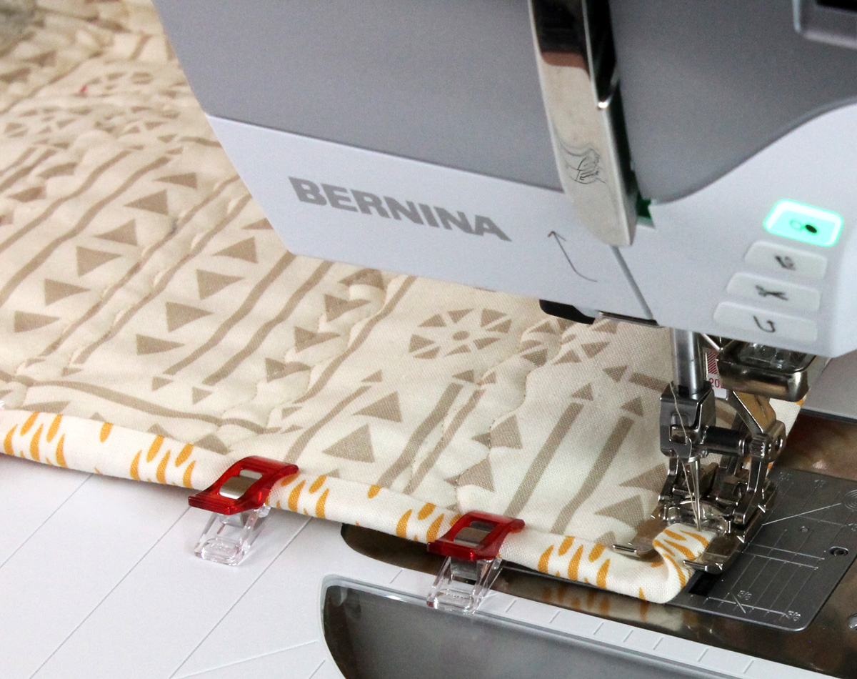 Simple Strips Quilt-along Part 5 - Machine Binding Tutorial - WeAllSew