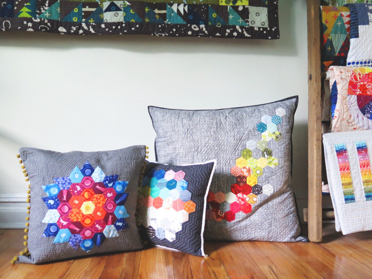 Hexagon Pillow Tutorial - WeAllSew