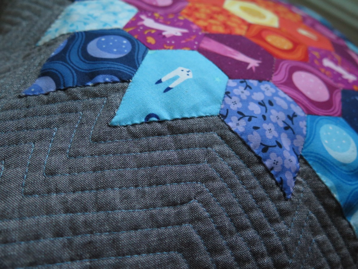 Hexagon Pillow Tutorial - WeAllSew