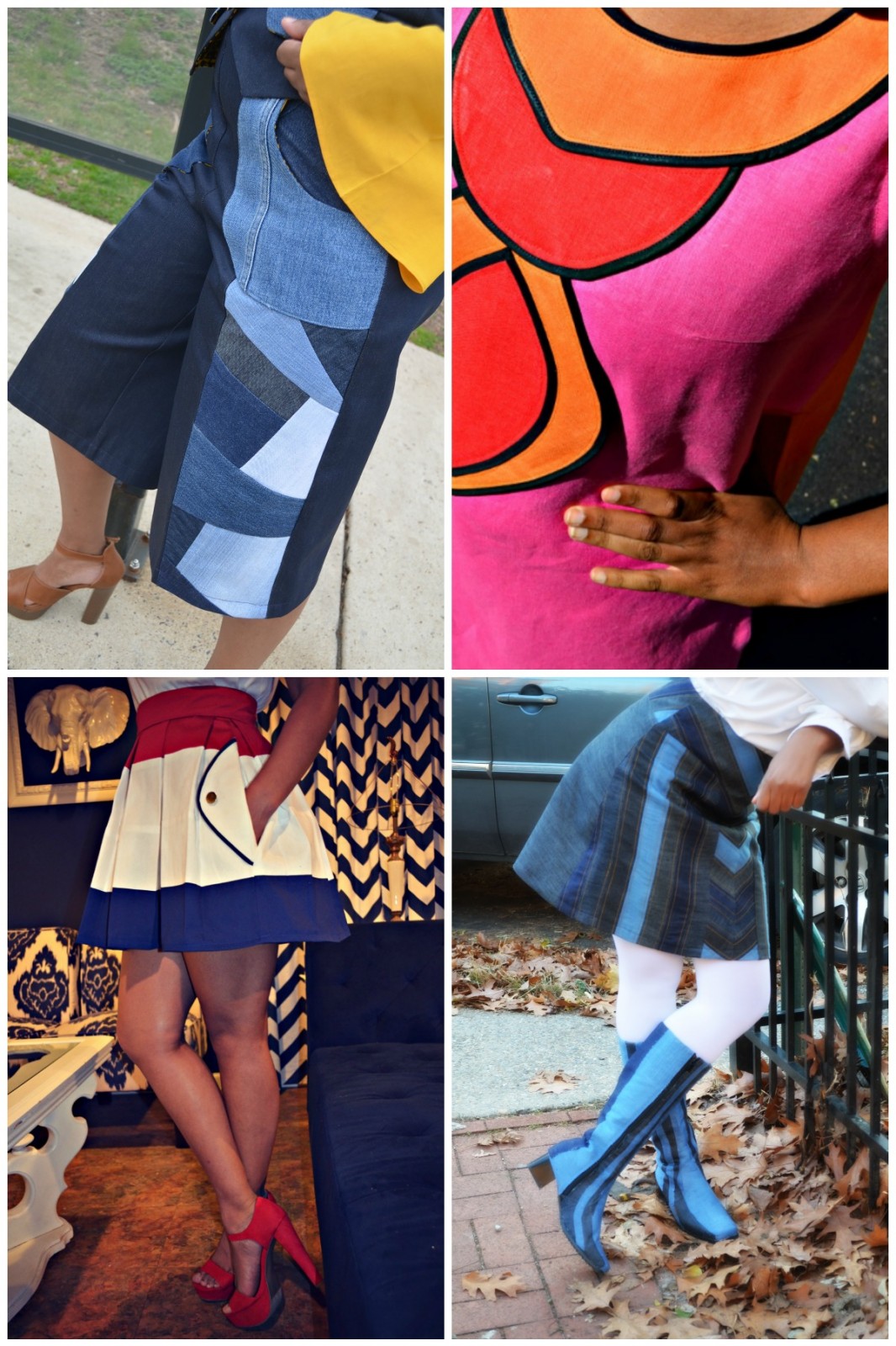 Color-blocking with Ankara Printed Fabrics - WeAllSew