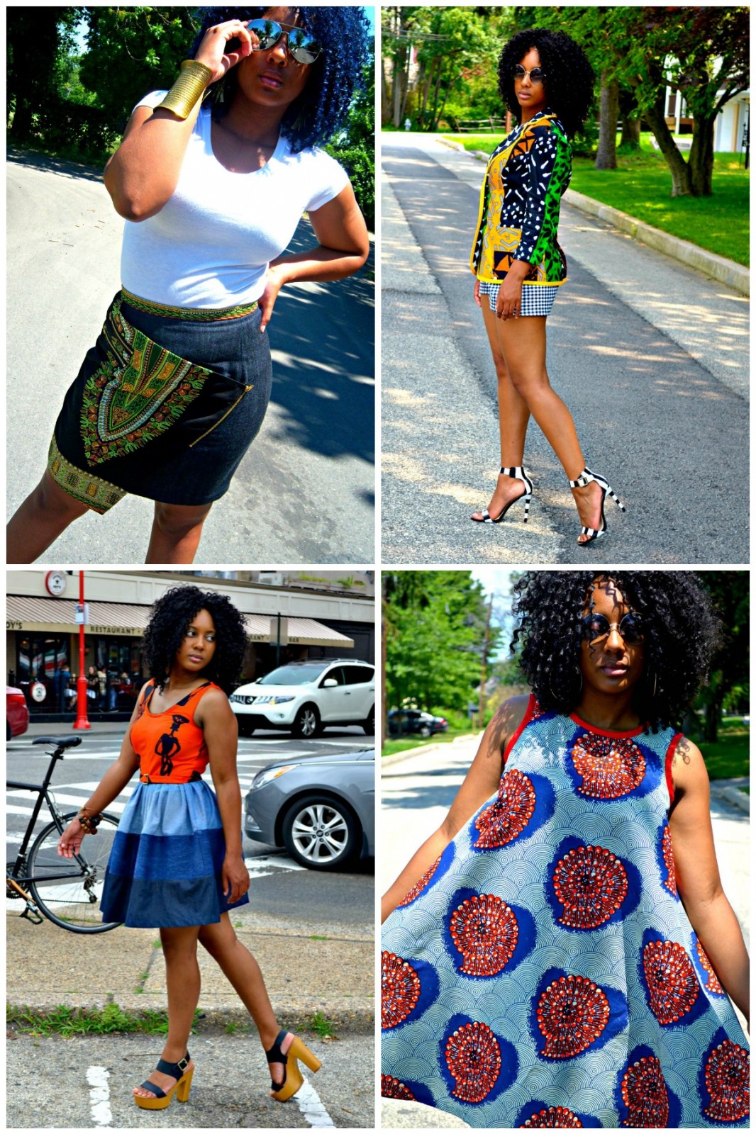 Color-blocking with Ankara Printed Fabrics - WeAllSew