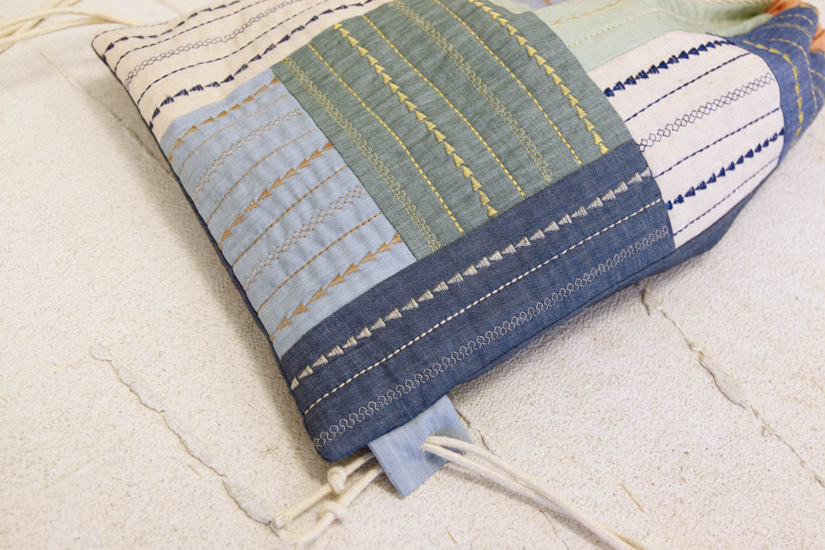 Patchwork Backpack - WeAllSew