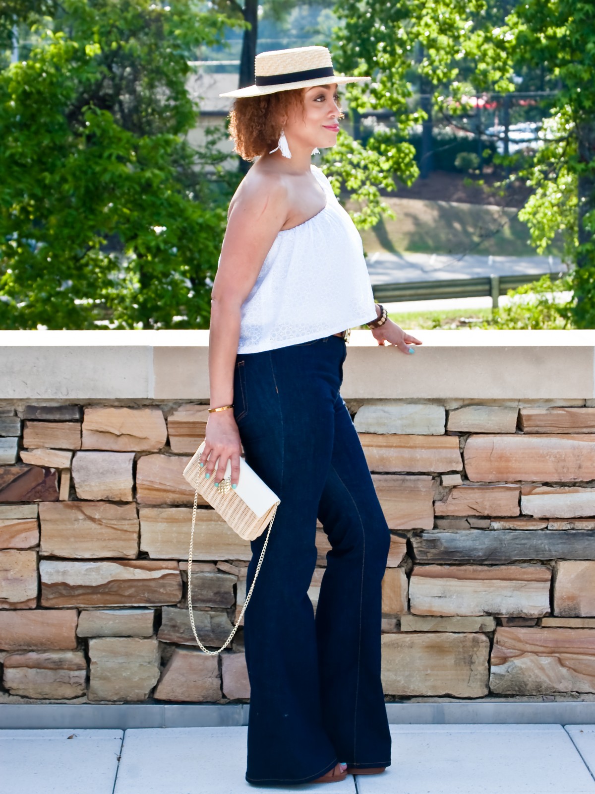 Single-shoulder Ruffle Top Tutorial - WeAllSew