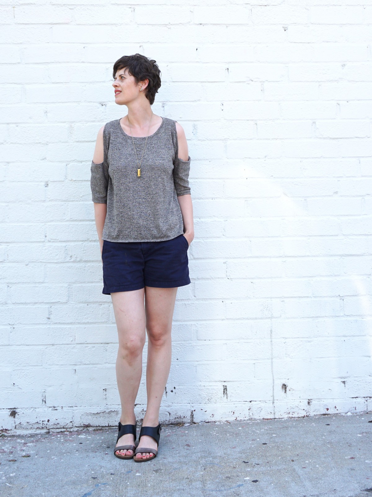 How to Add a Shoulder Cut Out to Any Pattern - WeAllSew