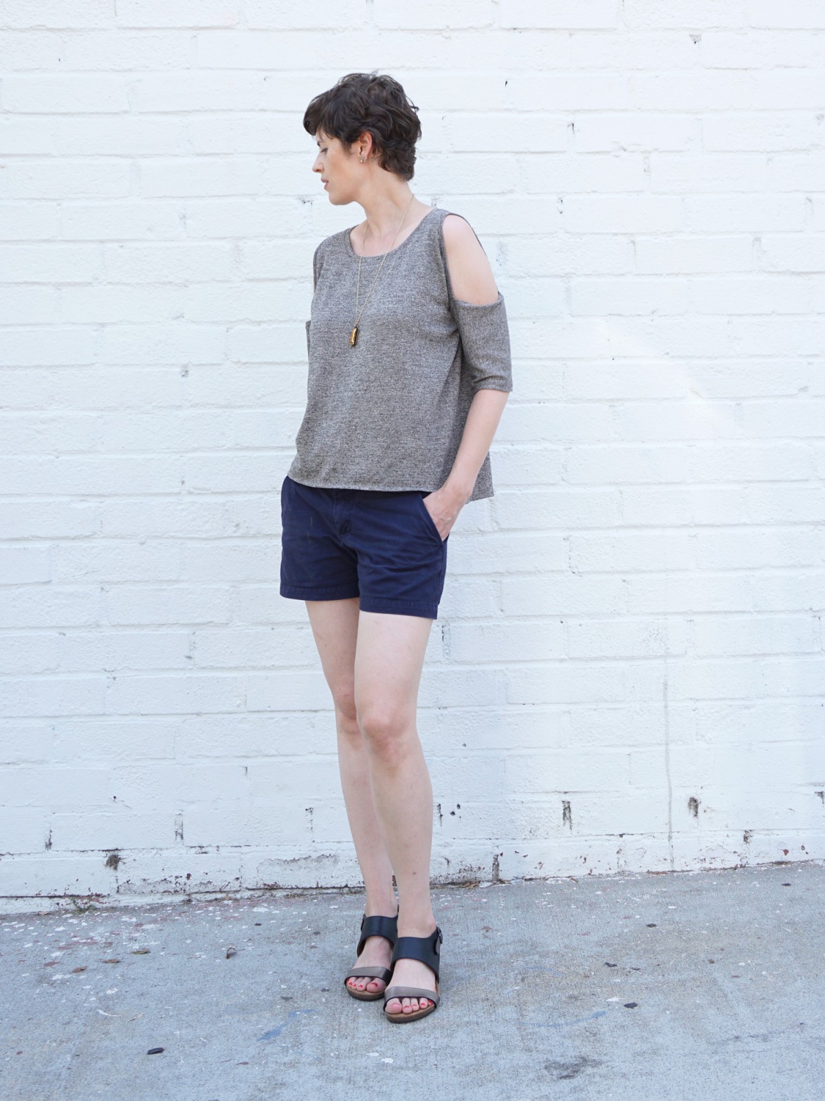 How to Add a Shoulder Cut Out to Any Pattern - WeAllSew