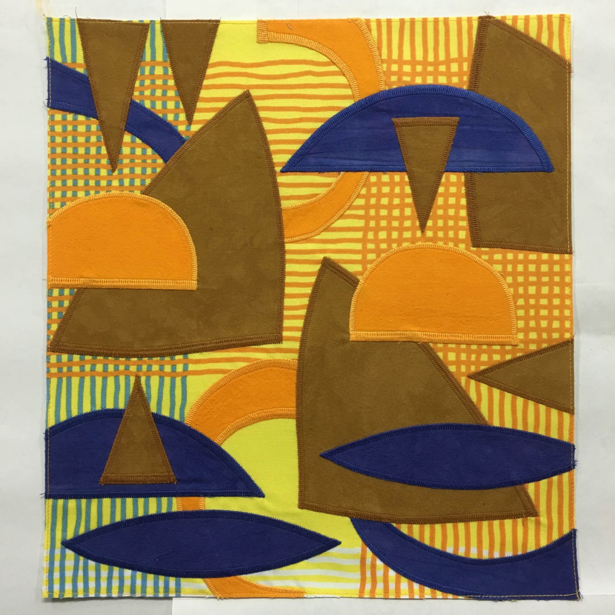 Abstract Appliqué Quilt - WeAllSew