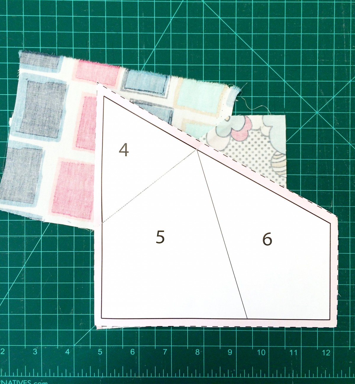 How To Make a Paper Pieced Mini - WeAllSew