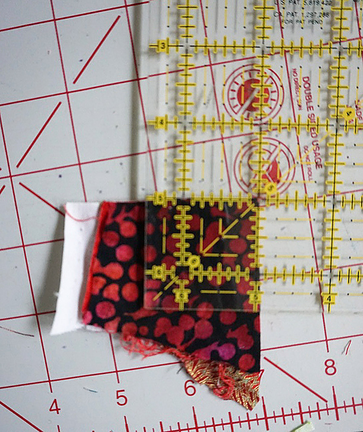 Postage Stamp Patchwork Tip - WeAllSew