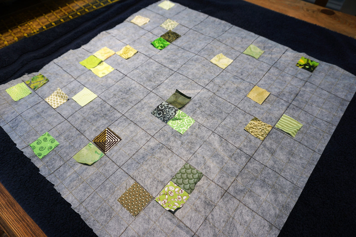 Postage Stamp Patchwork Tip - WeAllSew