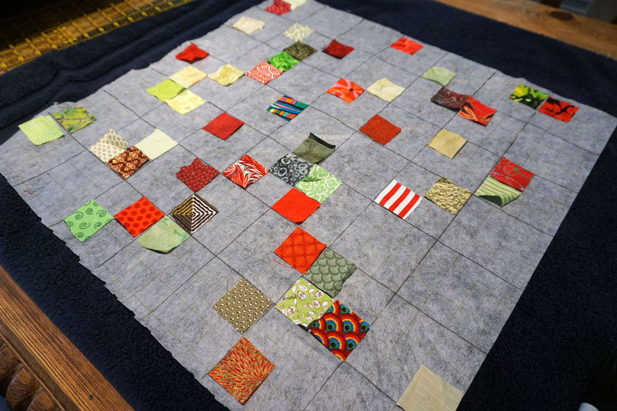 Postage Stamp Patchwork Tip - WeAllSew