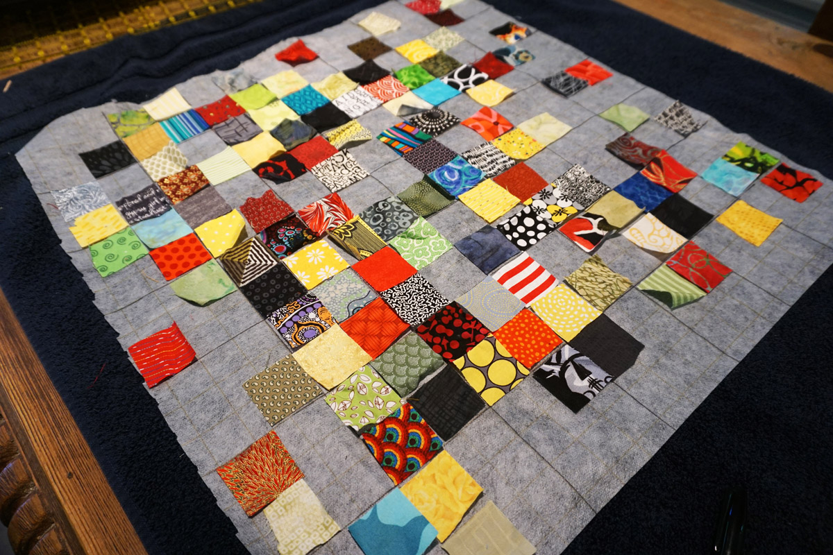 Postage Stamp Patchwork Tip - WeAllSew