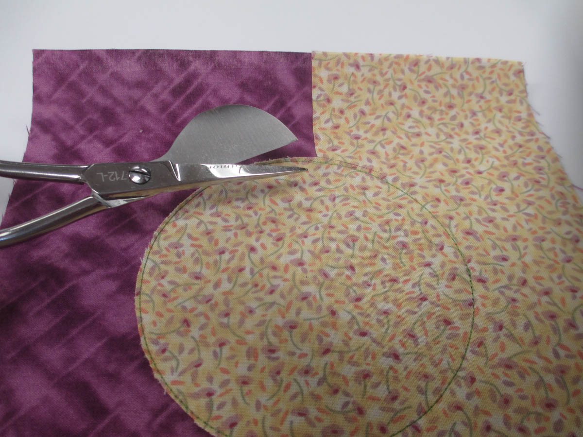 How to Machine Appliqué Circles - WeAllSew