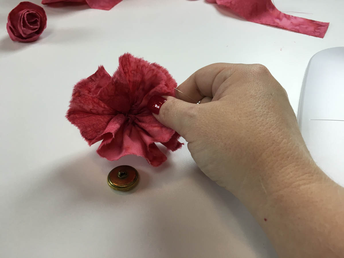 How to Create Gathered Flowers - WeAllSew