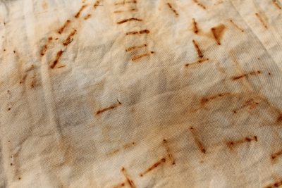 Dying Fabric with Rusty Objects - WeAllSew