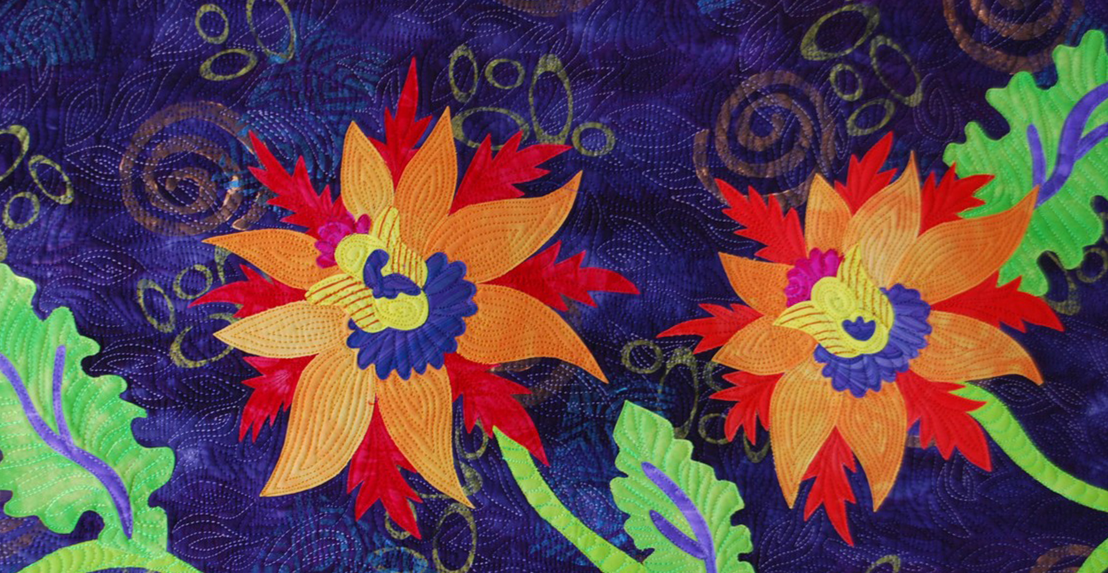 Quilt with printed fabric by Heidi Lund - WeAllSew