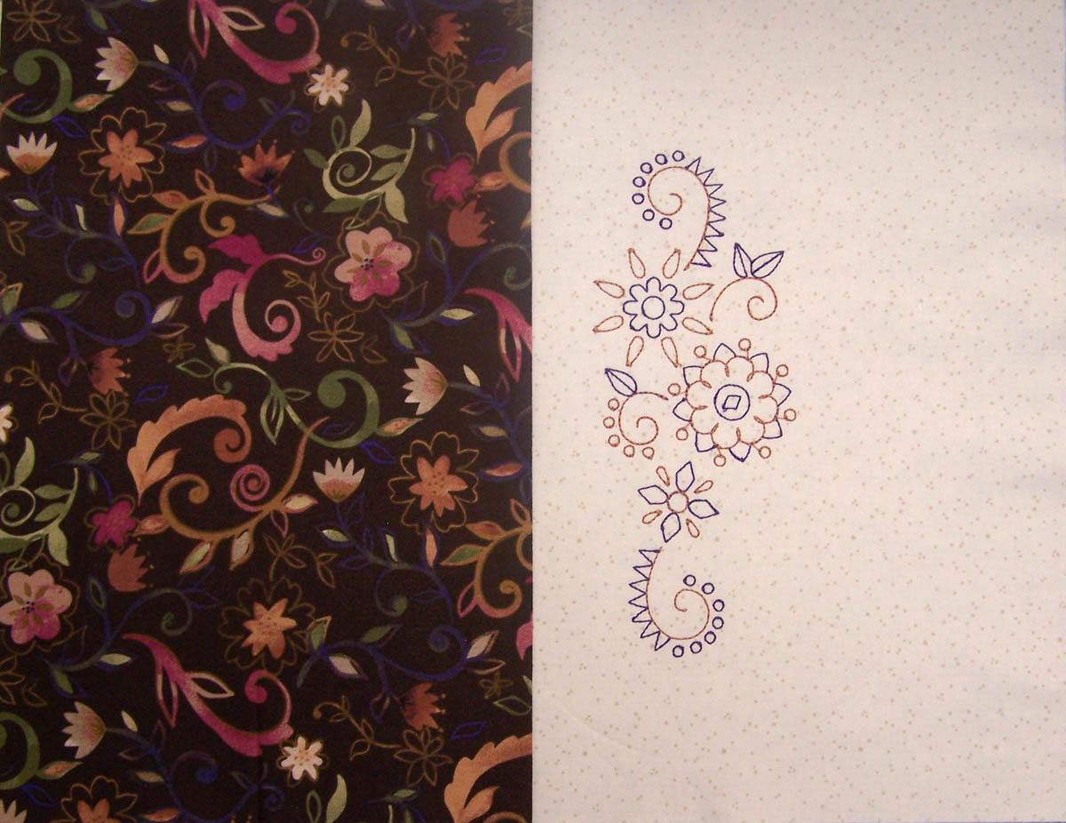 Embroidered Journal Cover - WeAllSew