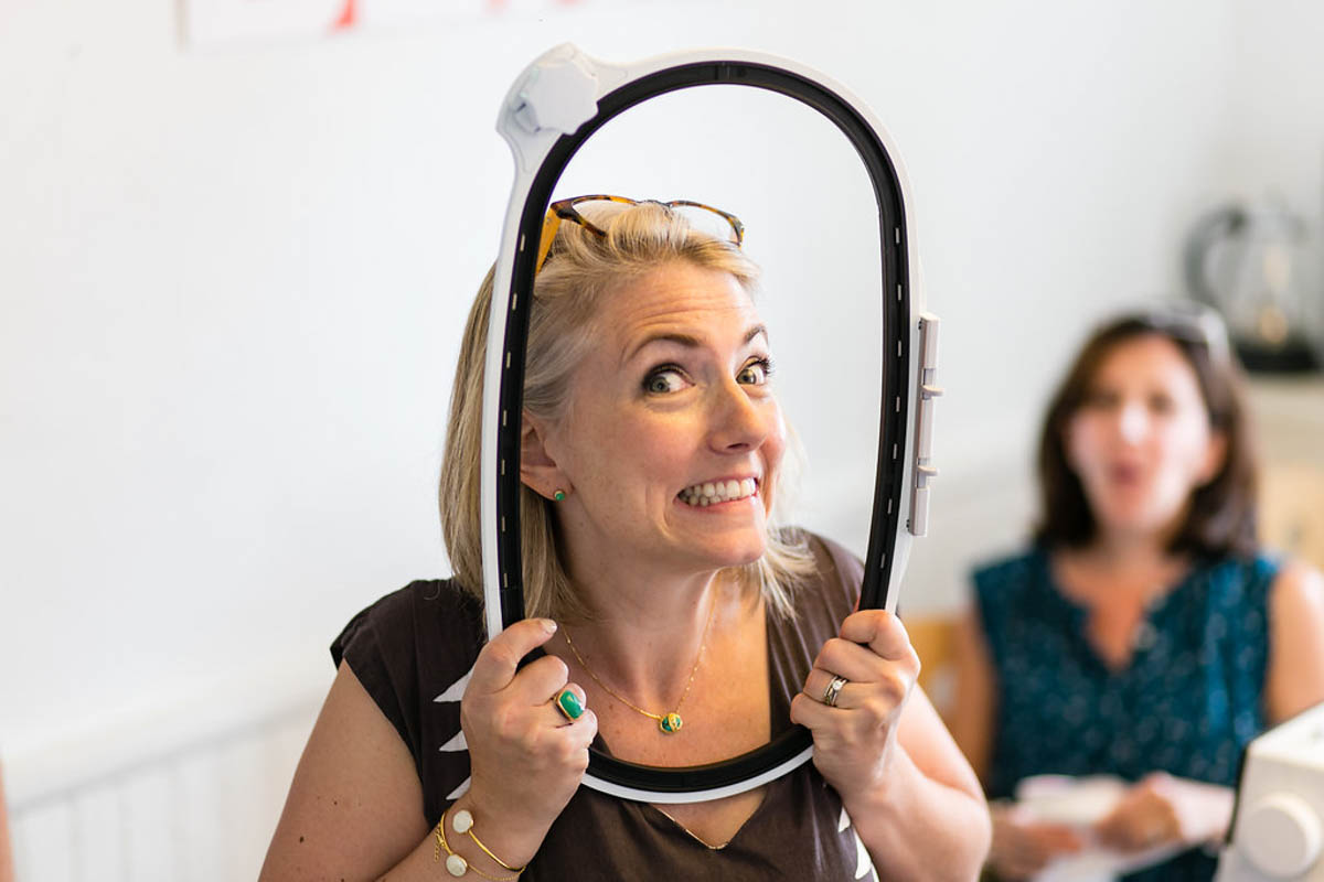 Machine Embroidery Challenge with Alison Glass and Finch Sewing Studio ...