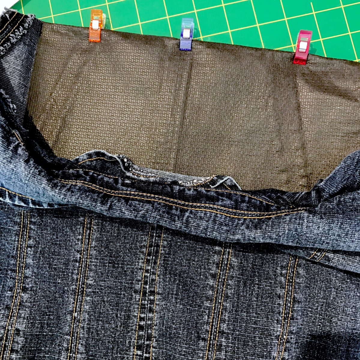 Anchors Aweigh Embroidered Denim Jacket - WeAllSew